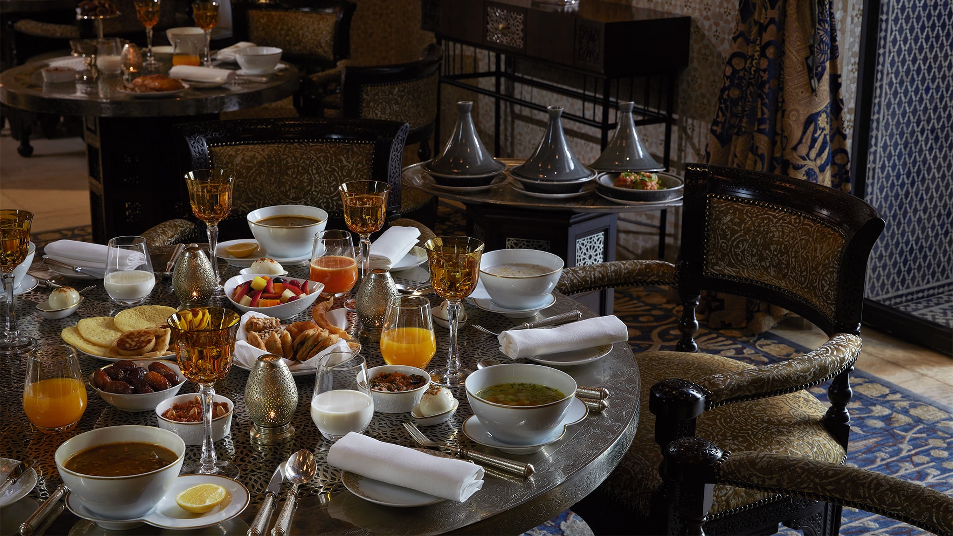 Ramadan ftour in Marrakech: Royal Mansour celebrates the culinary ...