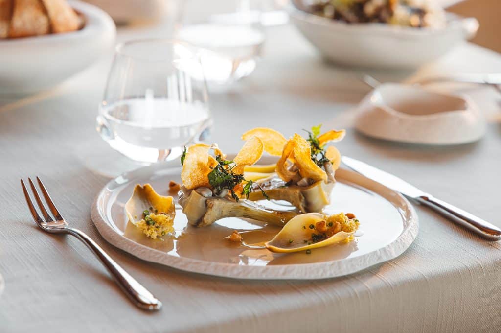 La Table, the French restaurant at the Royal Mansour Tamuda Bay